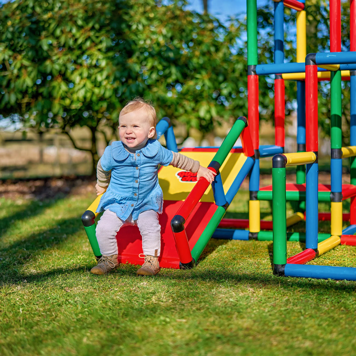 2x Climbing Pyramid + Upgrade Kit + Modular Slide – QUADRO Toys